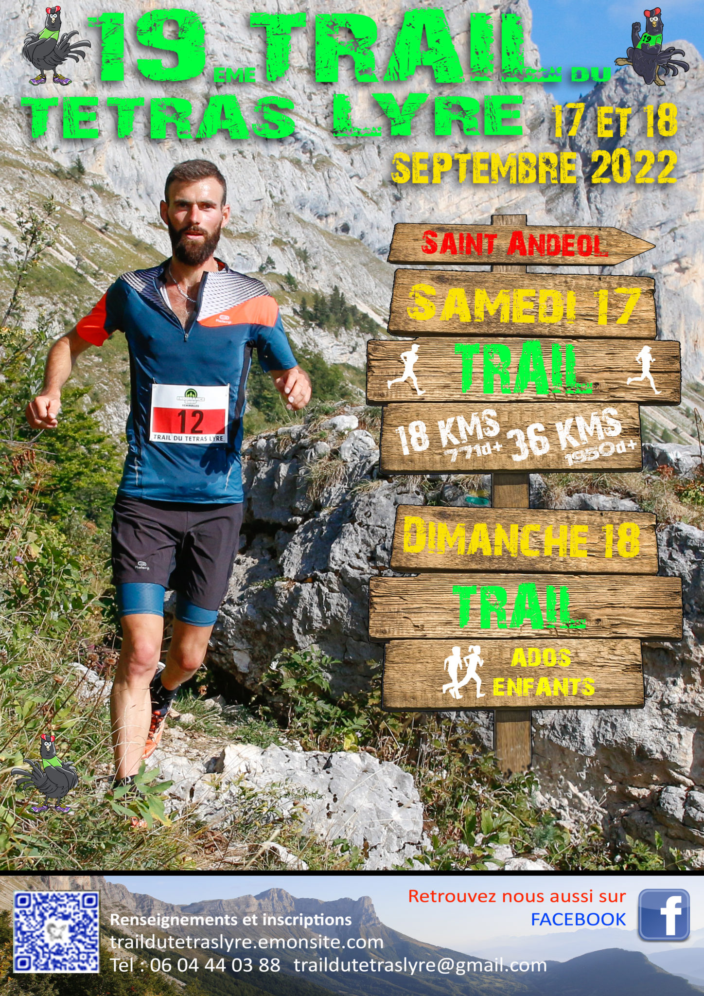 Trail du Tétras-Lyre – 2022 – TrouveTaSortie